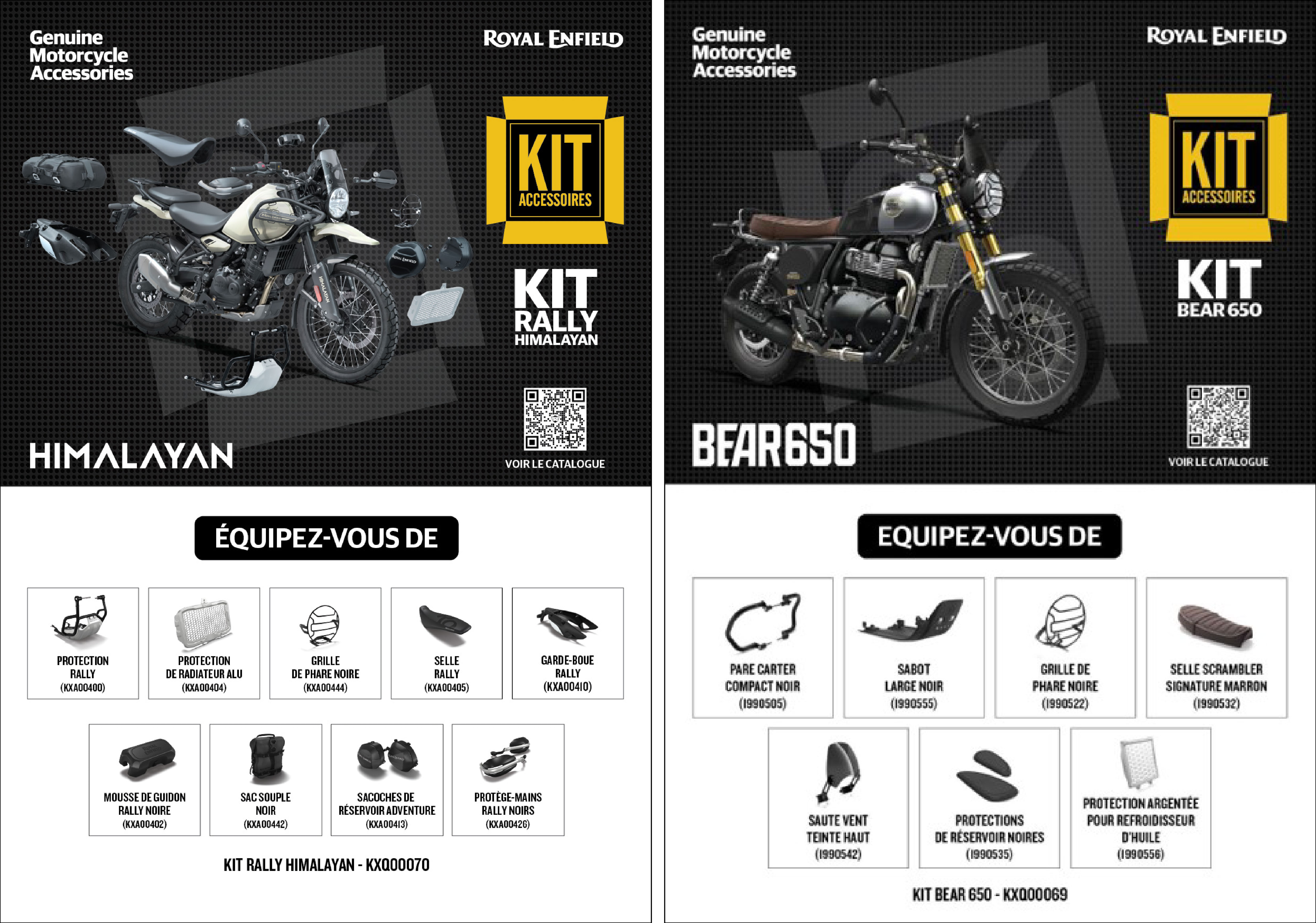 Royal Enfield lance en France des Bundle Kits pour les modèles ...